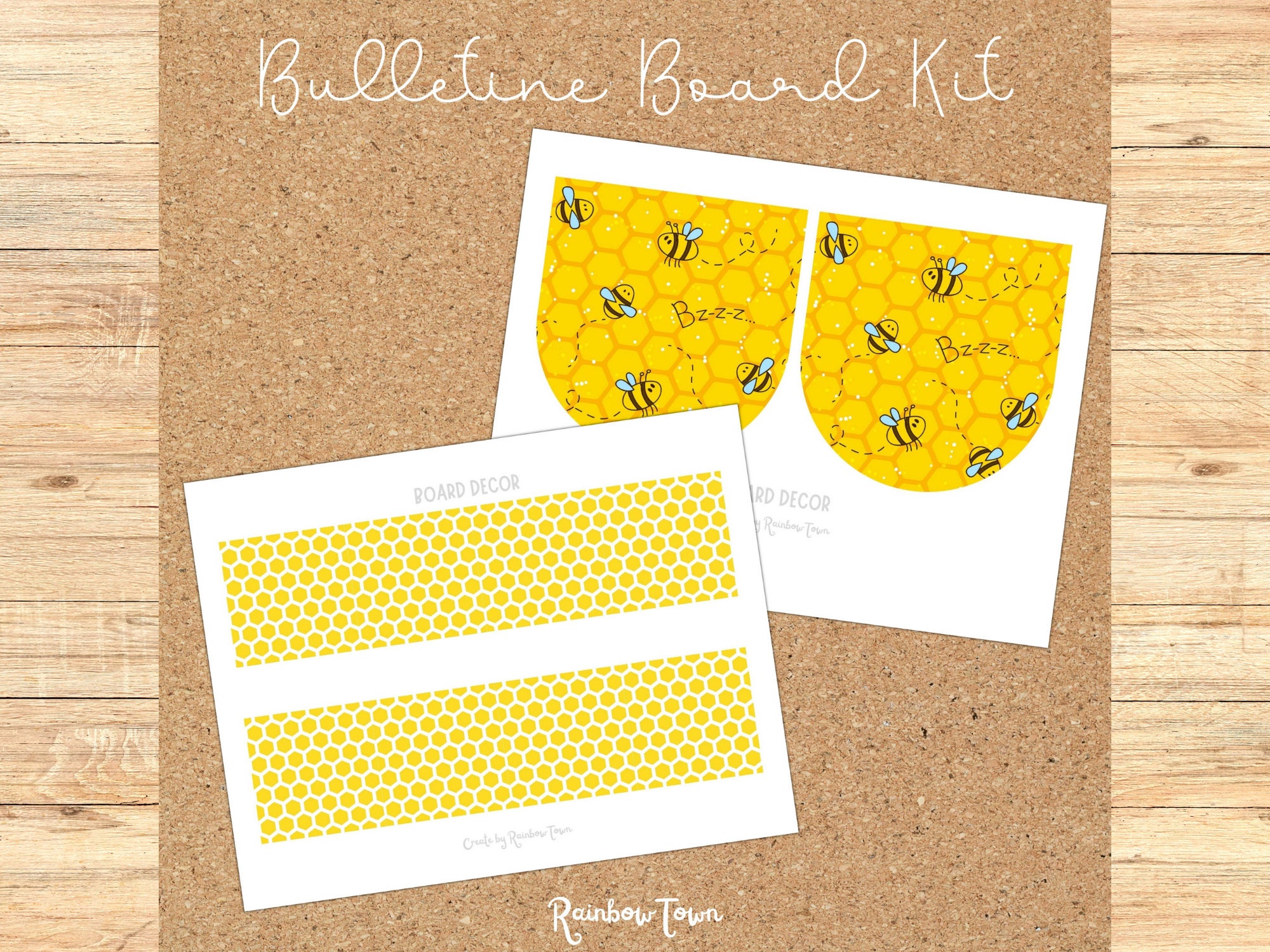 Welcome to Our Hive Summer Bulletin Board BEE Classroom Decor - Etsy