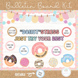 Test Prep Tips Bulletin Board Kit Testing Motivation Bulletin Board End ...