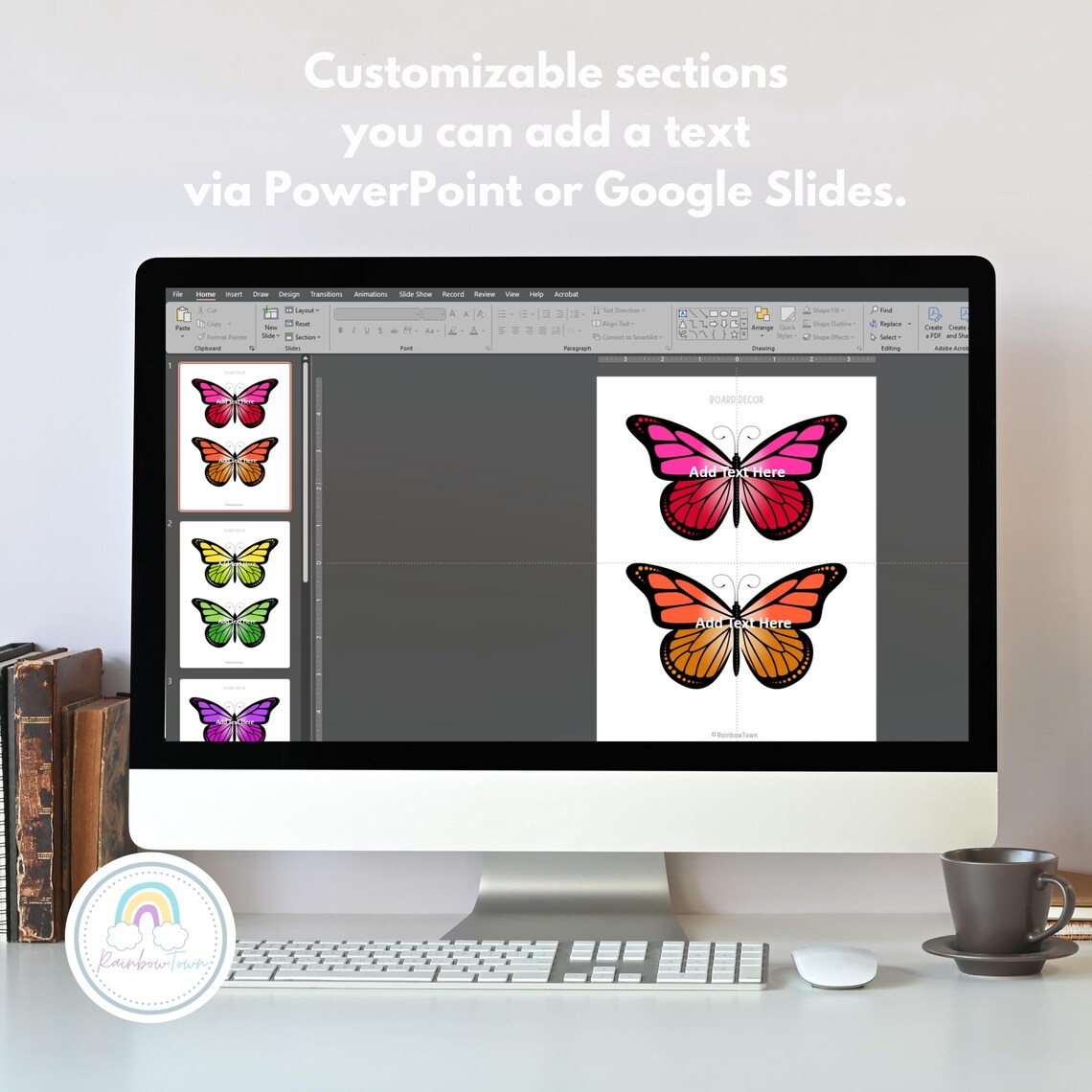 Spring Bulletin Board Butterflies Theme Christian Classroom Decor ...