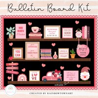 Candy Hearts Our Class is Full of SWEETHEARTS Bulletin Board Kit ...