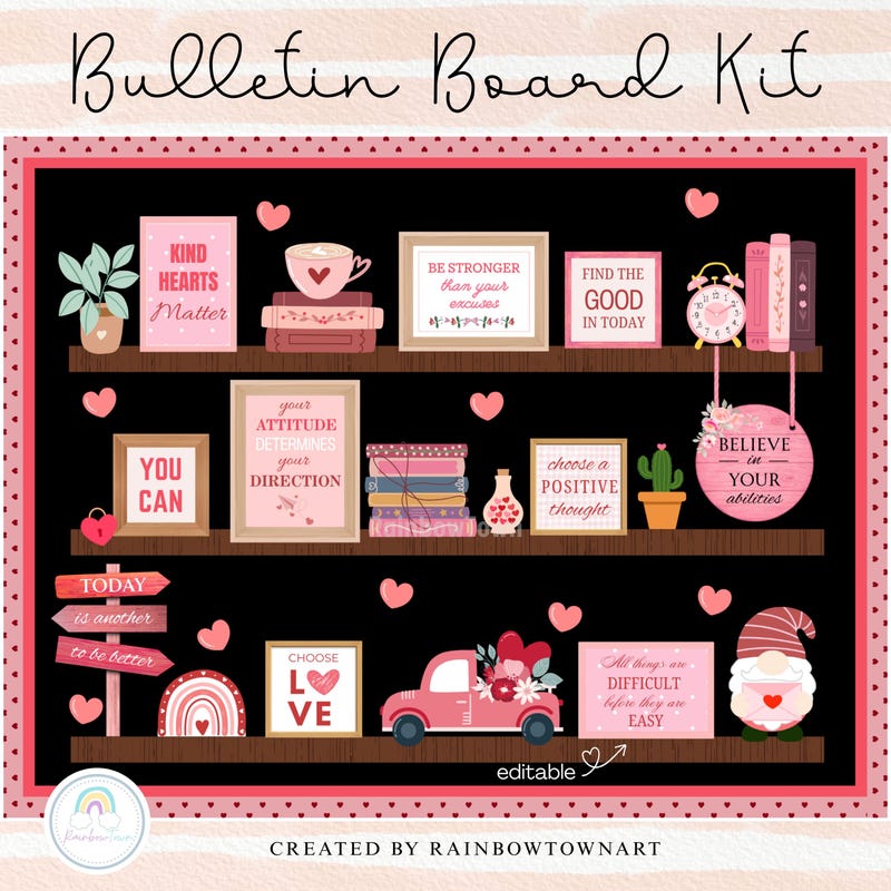 Valentines Day Bulletin Boards Ideas - Etsy