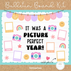 End of Year Bulletin Board Memories Bulletin Board Photos Bulletin ...