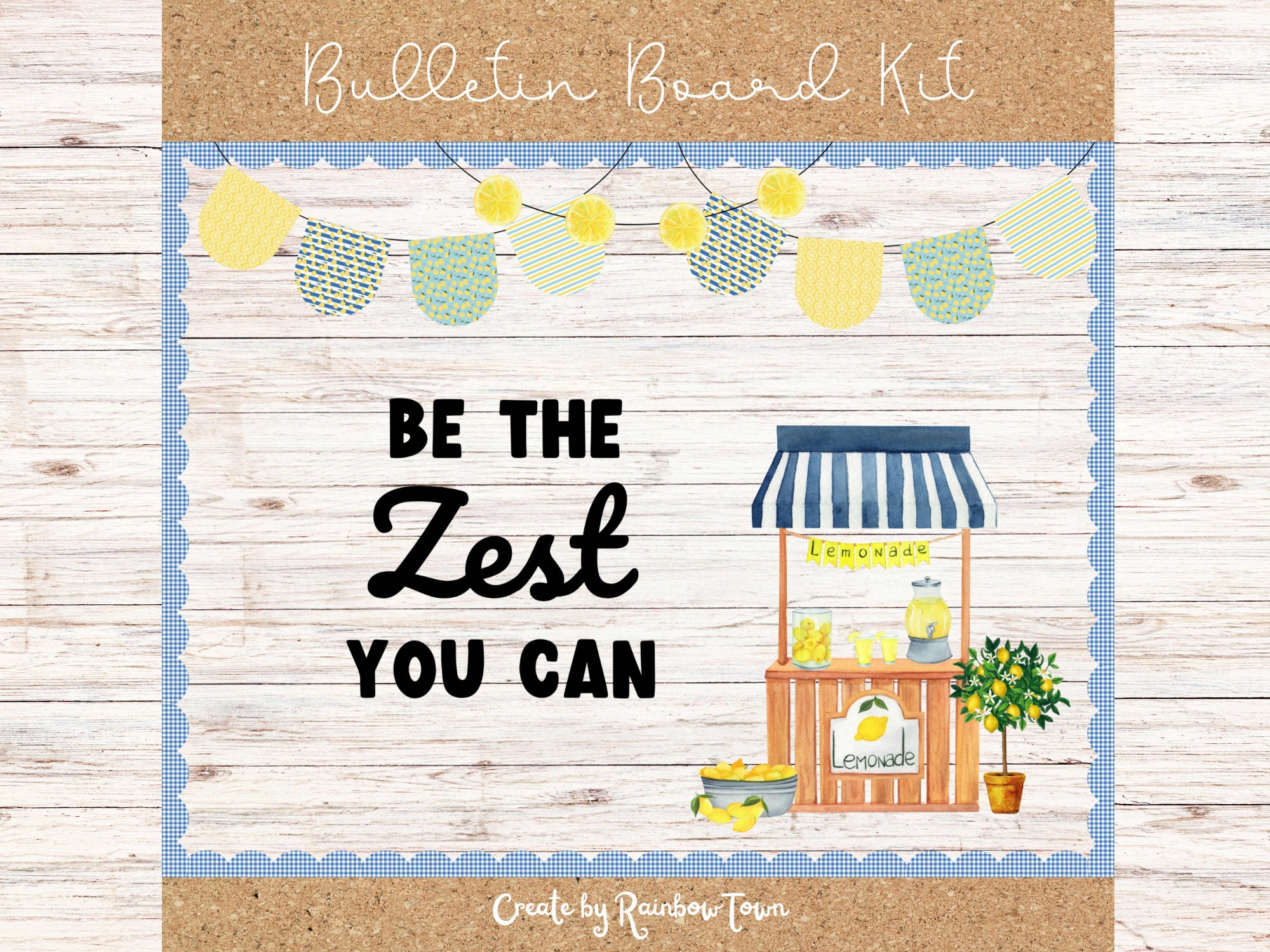 Ready for a Fresh Start Lemonade Bulletin Board Summer - Etsy