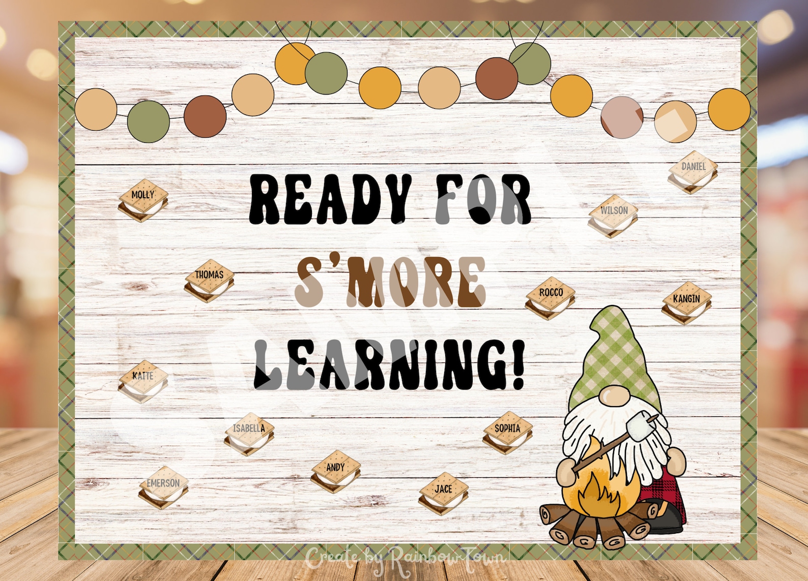 Ready for S'more Learning Bulletin Board Kit Pritable - Etsy