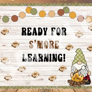 Ready for S'more Learning Bulletin Board Kit Summer Bulletin Board ...