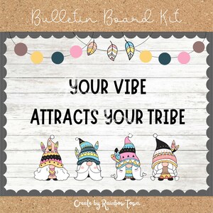 Welcome to Our Tribe Back to School Bulletin Board Summer Classroom ...