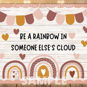 Back to School Bulletin Board Inspirational Bulletin Board Kit Rainbow ...