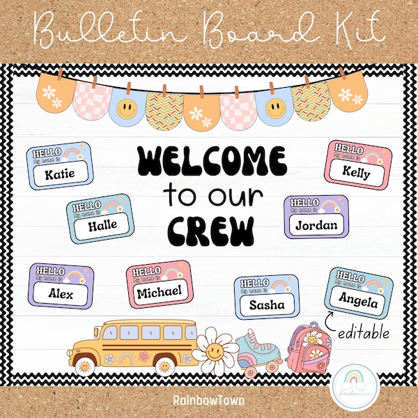 Back to School Bulletin Board - Etsy