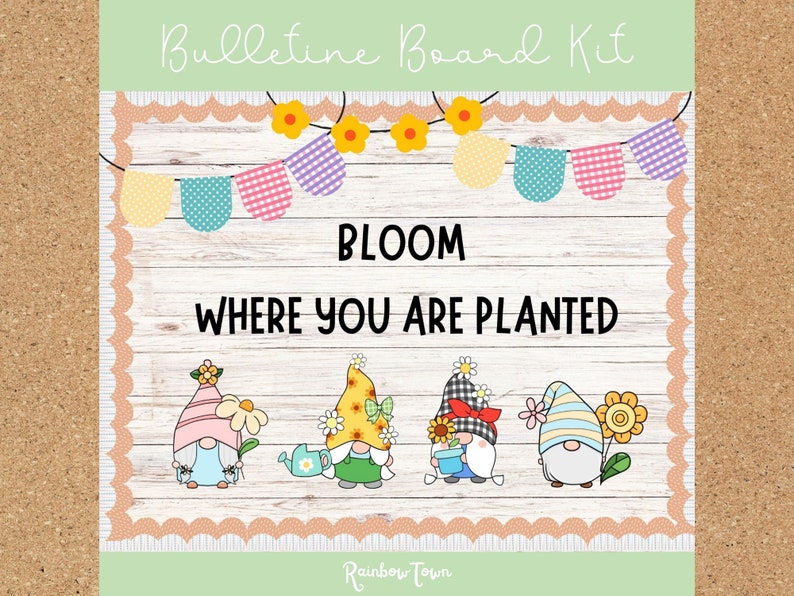 Bloom Where Youre Planted Bulletin Board Ideas at Bruce Dawn blog