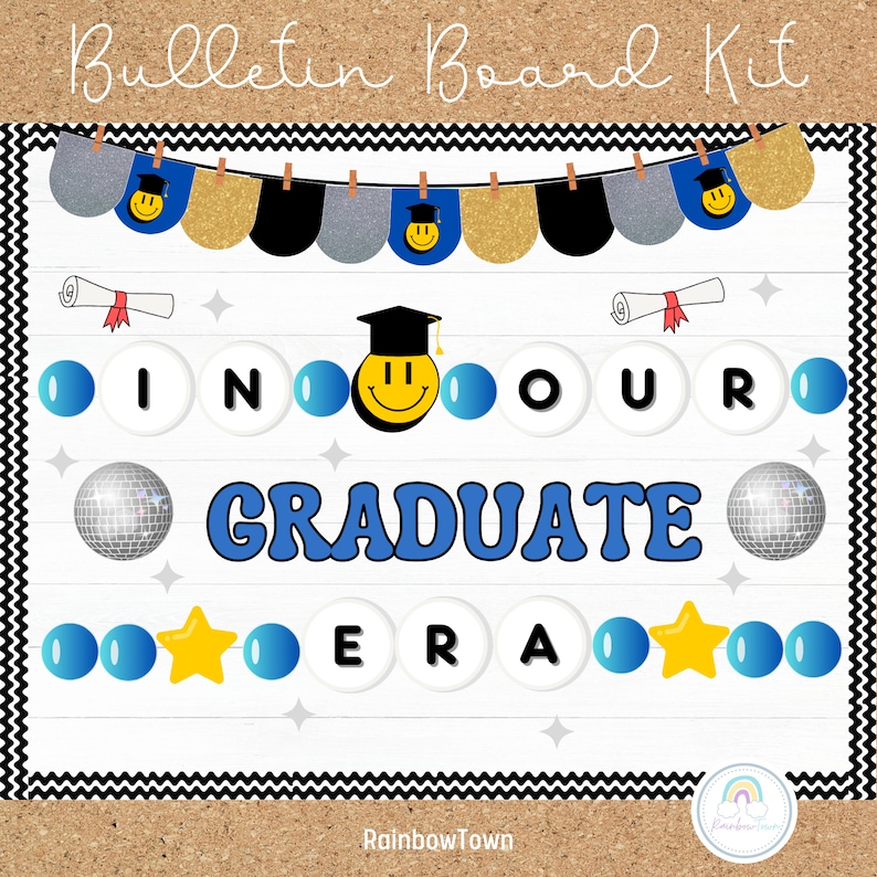 Graduation Bulletin Board End of Year Bulletin Board Kit Friendship ...