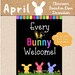 Every Bunny Welcome Easter Spring Bulletin Board Classroom - Etsy