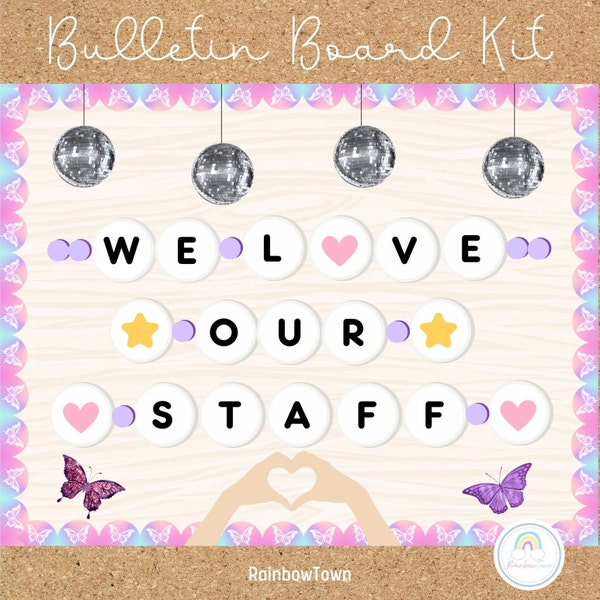 Staff Appreciation Bulletin Board - Etsy