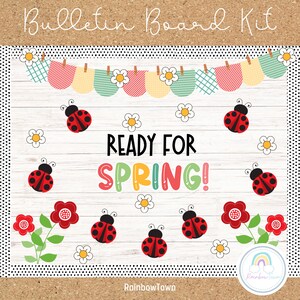 We Are Buggy About Spring Bulletin Board Kindness Bulletin Board April ...