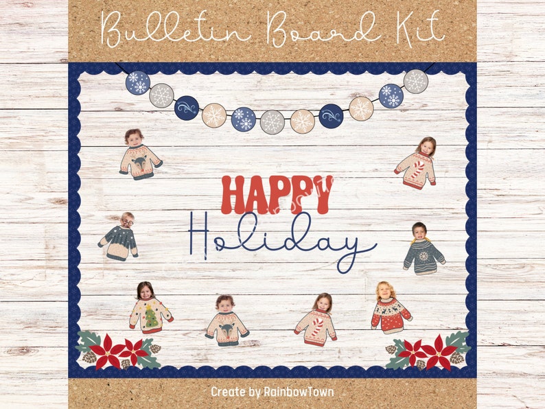 Sweater Weather Winter Bulletin Board Kit Printable - Etsy
