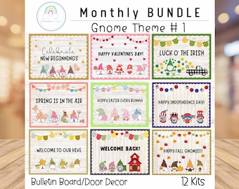 Year Long Bulletin Board - Etsy