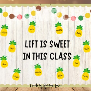 Pineapple Summer Bulletin Board Kit Back to School Classroom ...