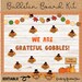Thanksgiving Bulletin Board Kit | Fall Classroom Decor Printable ...