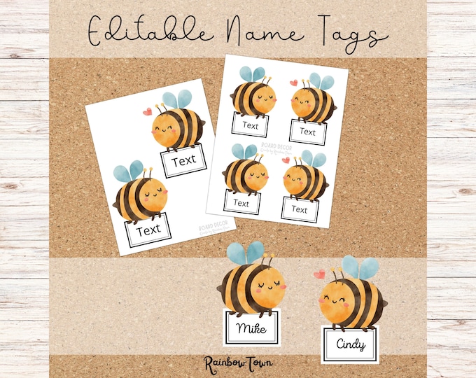 Honey Bee Back to School Bulletin Board or Classroom Door Decor, Easy ...