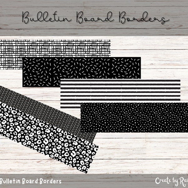 Borders for White Board - Etsy