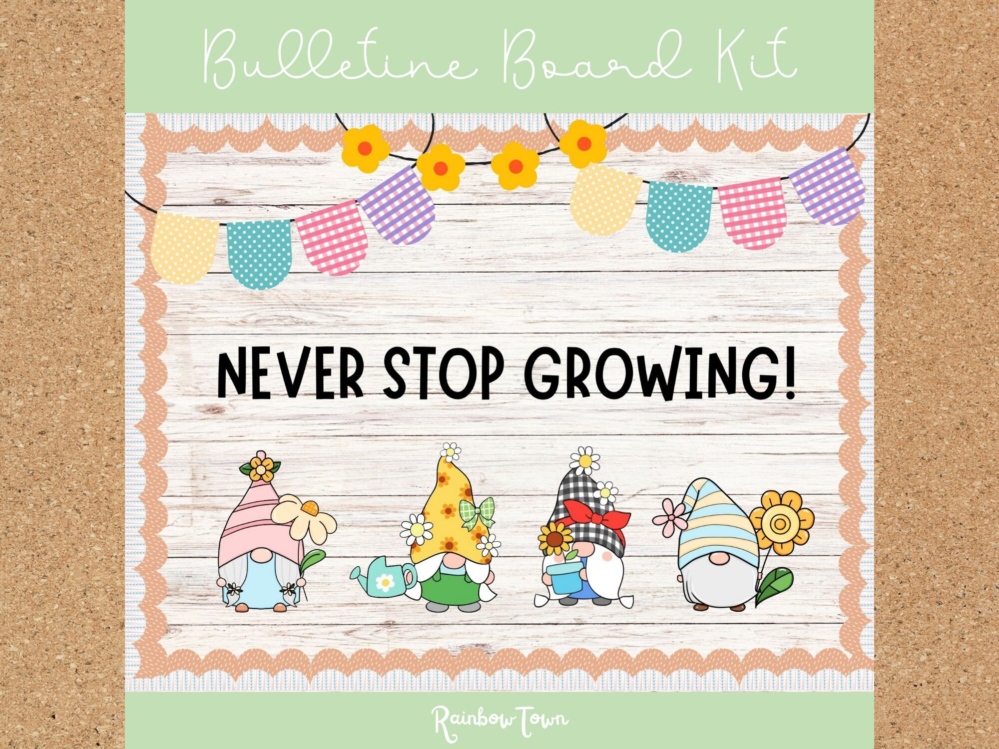 Bloom Where You Are Planted Spring Bulletin Board Classroom Decor ...