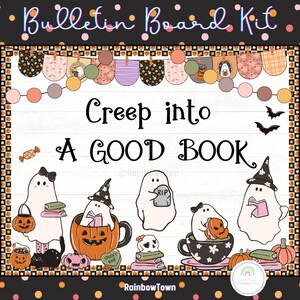 Tis the Season to Be Spooky Halloween Bulletin Board Ghost Classroom ...