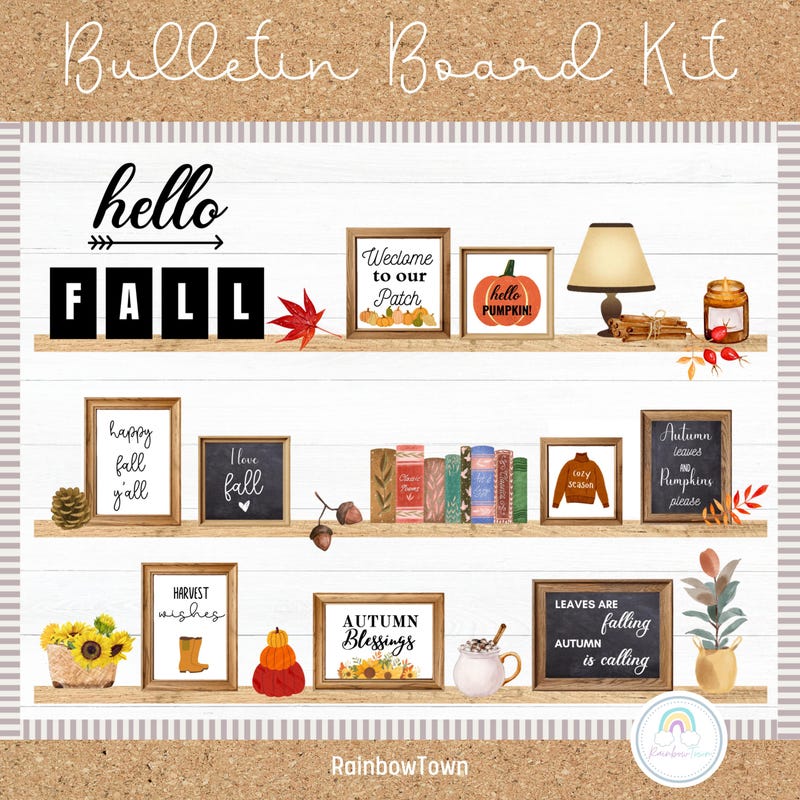Fall Bulletin Boards - Etsy