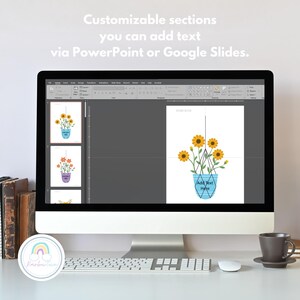 Spring Bulletin Board Flower Classroom Decor March Door Decor Printable ...