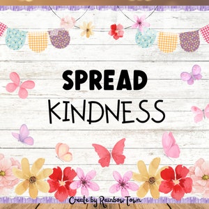 Fluttering Into Spring Bulletin Board Spring Butterflies Classroom ...