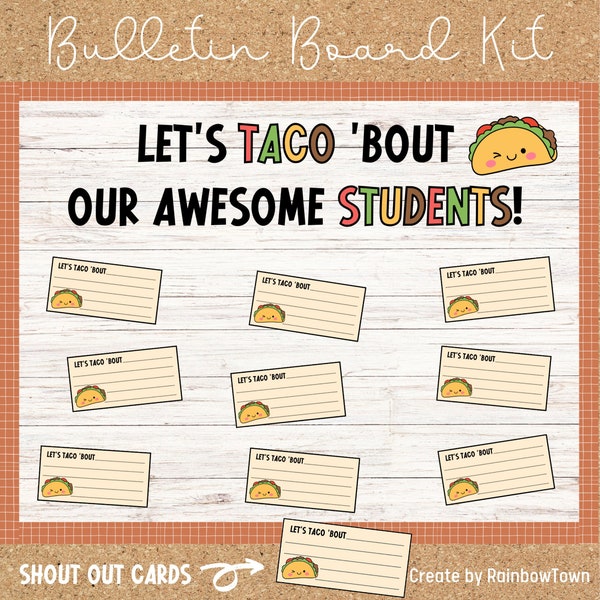 Staff Shout Out Bulletin Board - Etsy