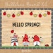 Spring Bulletin Board Kit Gnome Theme Classroom Decor Printable - Etsy
