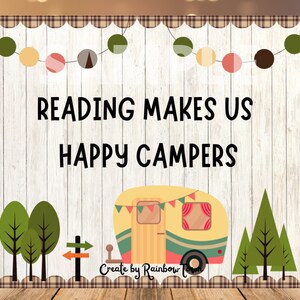 Camping Adventure Back to School Bulletin Board Kit Classroom ...