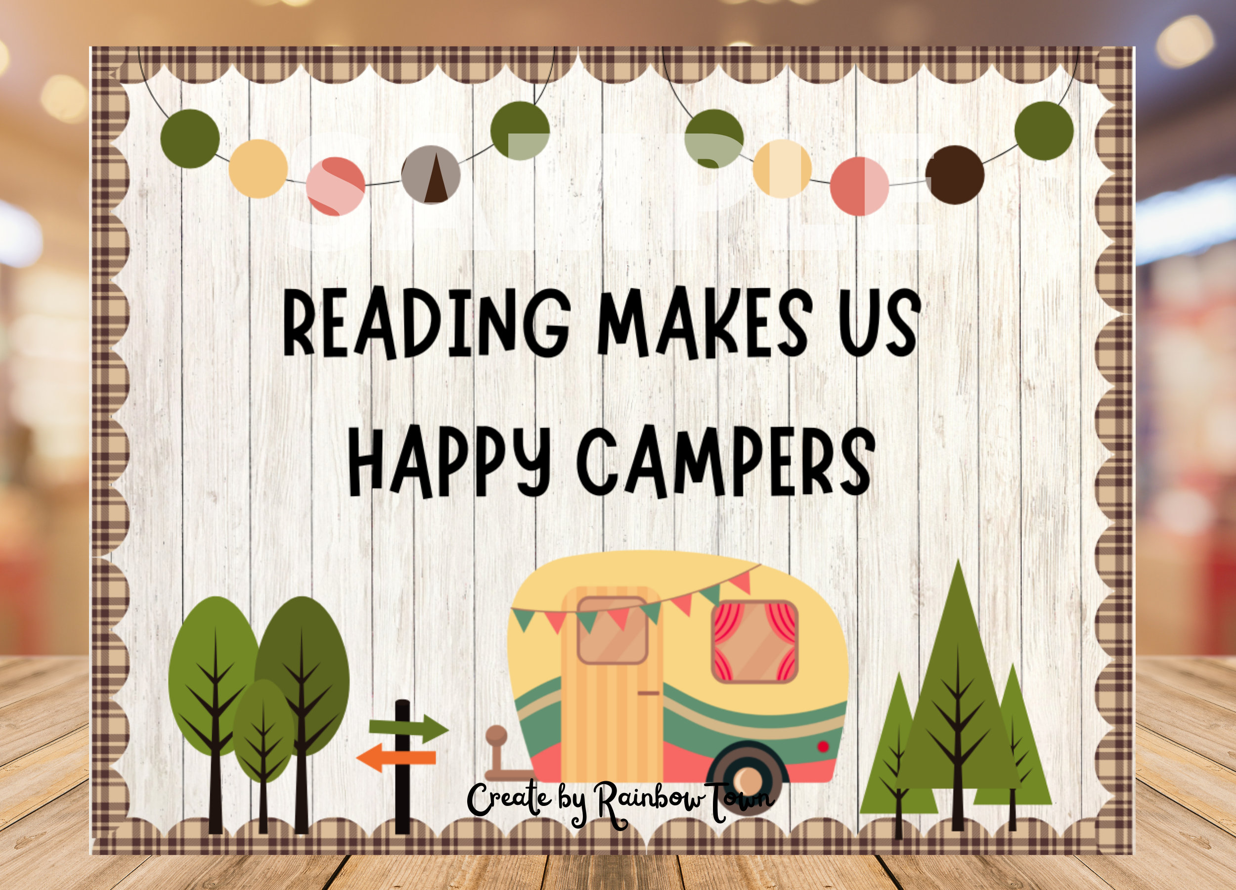 Camping Adventure Back to School Bulletin Board Kit Classroom ...