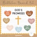 God's Promises Bulletin Board Kit: Sunday School Decor Printable - Etsy