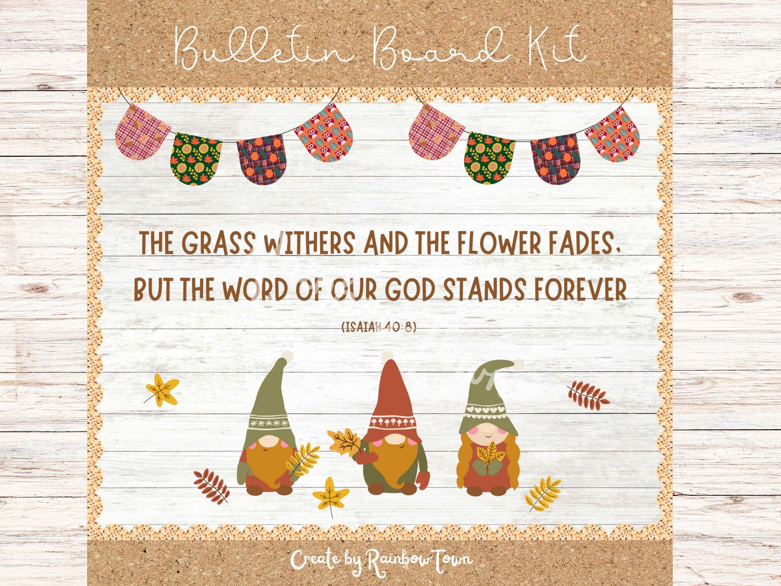 Seasons Change but Kindness Remains Fall Bulletin Board - Etsy