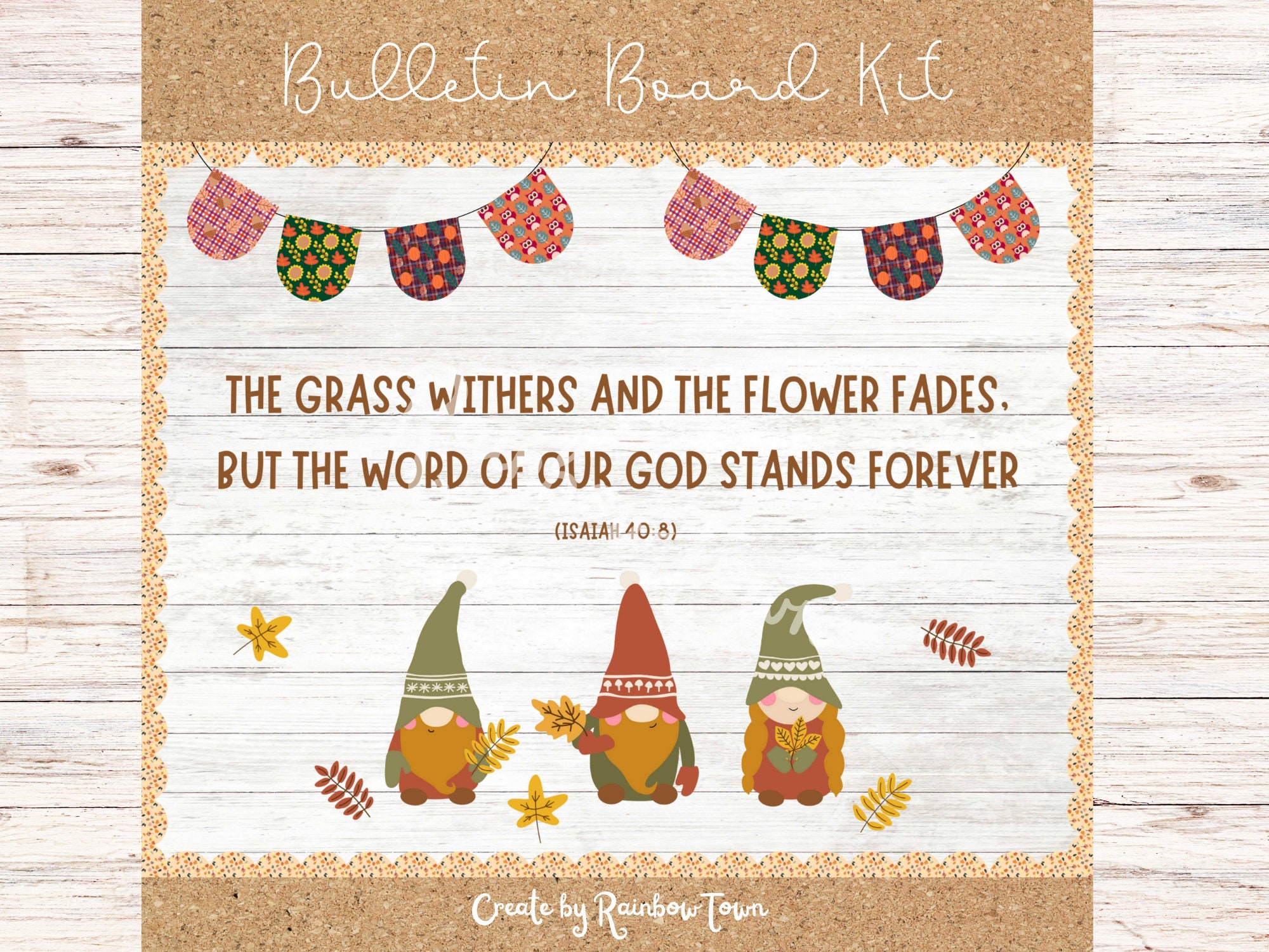 Seasons Change but Kindness Remains Fall Bulletin Board - Etsy