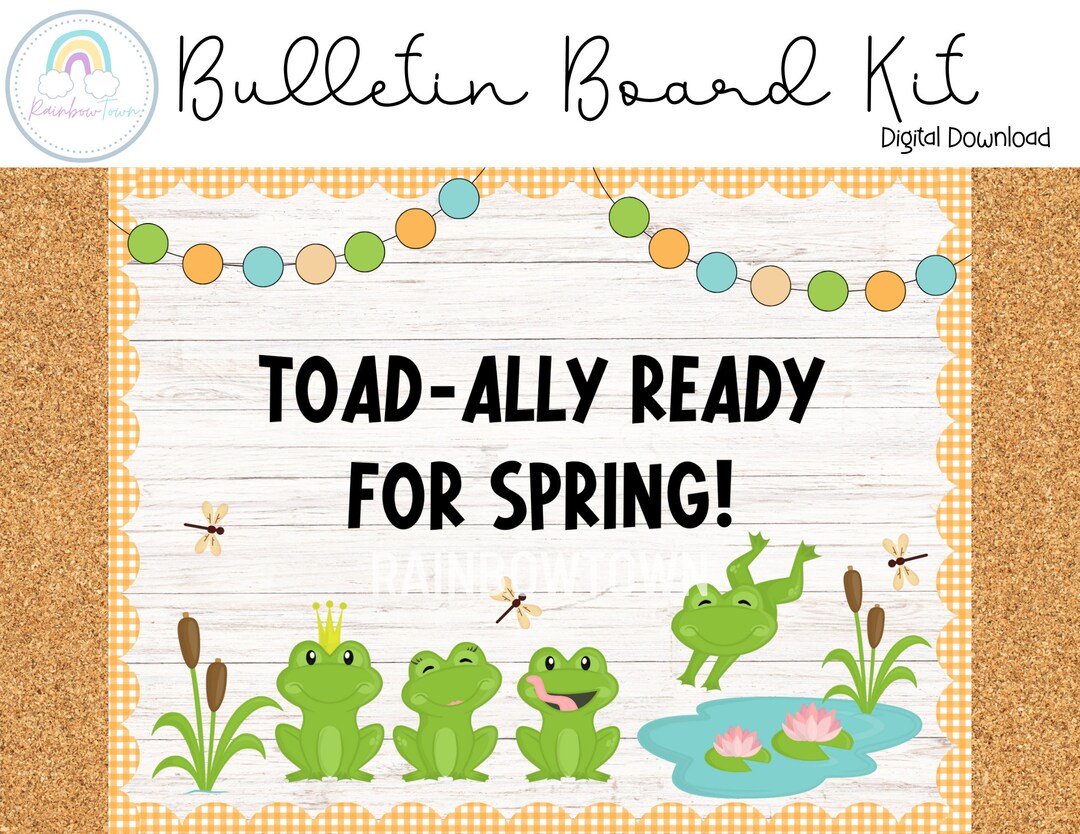 Spring Bulletin Board Christian Classroom Decor Church Bulletin Board ...