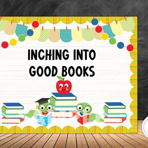 Library Bulletin Board Reading Bulletin Board Spring Bulletin Board ...