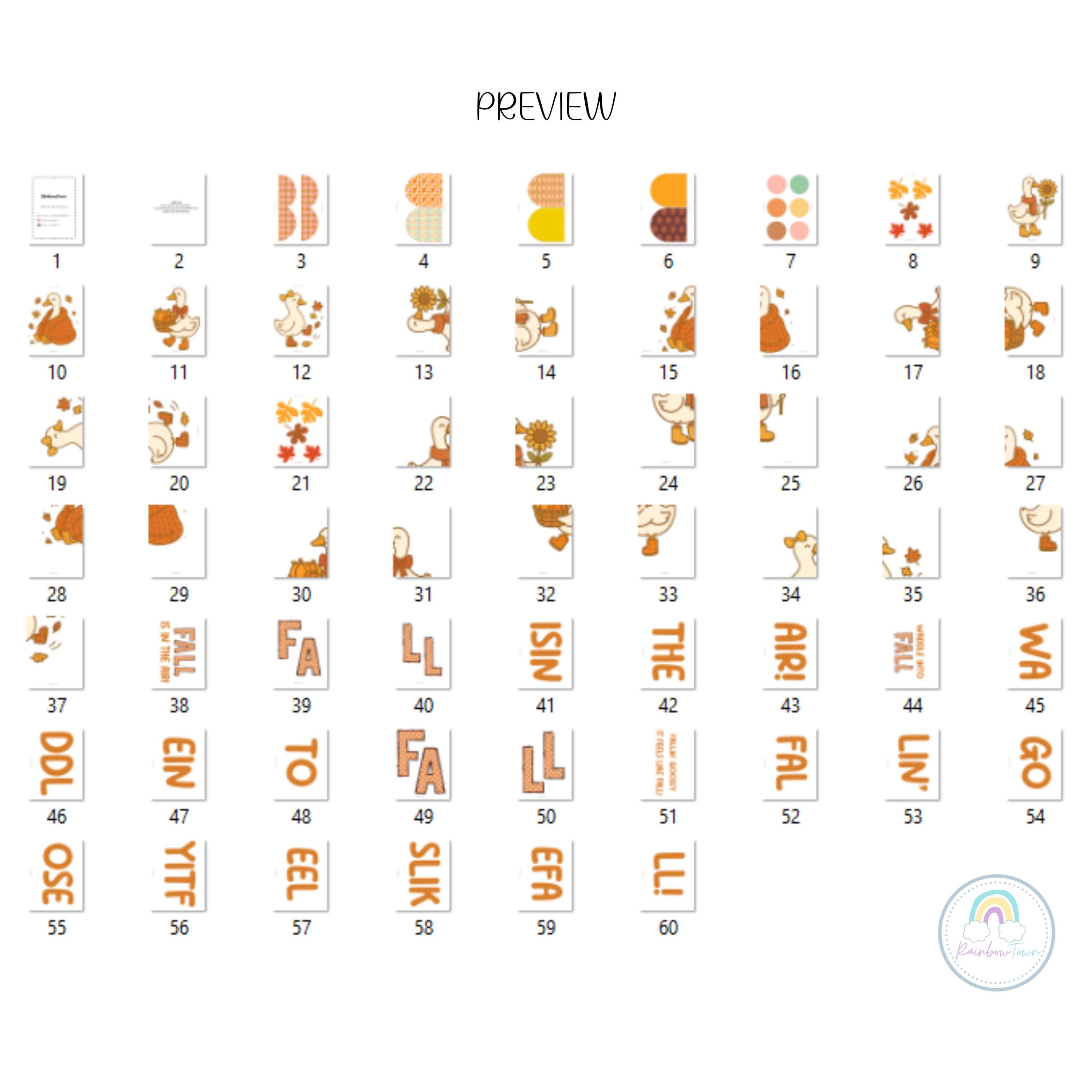Silly Goose Fall Bulletin Board Kit | Autumn Classroom Decorations ...