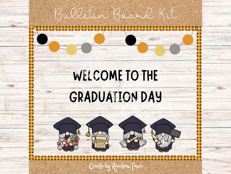 Graduation Bulletin Board End of the Year Classroom Decorations - Etsy