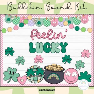 St. Patrick's Day Bulletin Board Kindness Classroom Display Decor ...