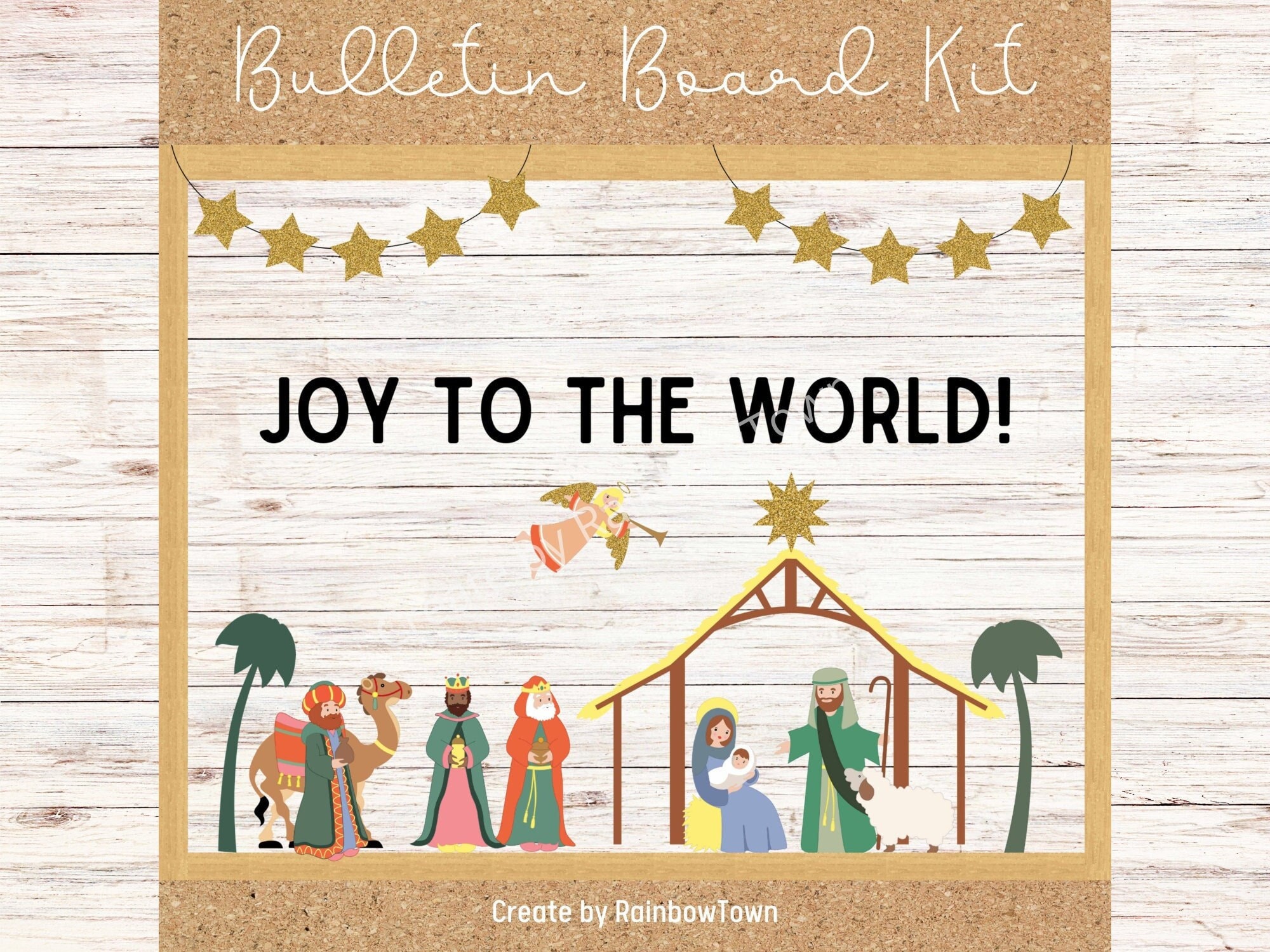 Christmas Nativity Bulletin Board Ideas