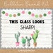 Cactus Bulletin Board Kit Summer Bulletin Board Classroom Decorations ...