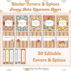 Groovy Retro Classroom Decor Bundle Complete Classroom Collection ...