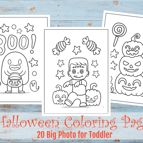 Autumn Coloring Pages for Kids Printable Fall Classroom - Etsy