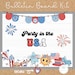 4th of July Bulletin Board Kit Summer Bulletin Board Kit Patriotic ...