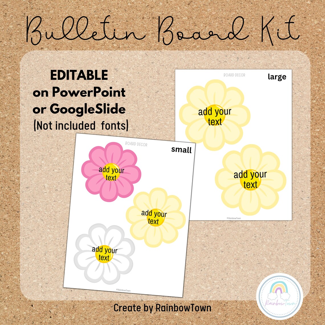 Bee Bulletin Board Spring Bulletin Board Kit Christian Bulletin Board ...