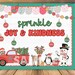 Christmas Bulletin Board Kit | Groovy Retro Holiday Classroom Decor ...