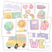Back to School Bulletin Board Pastel School Supplies Classroom Decor ...