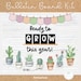 Stay Sharp Back to School Bulletin Board Cactus Modern Classroom ...