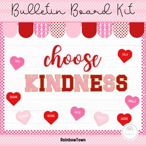 Valentine's Day Bulletin Board Sweet Heart Candy February Classroom ...